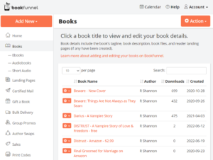How to Start a Mailing List with Bookfunnel – Read First Chapter.com
